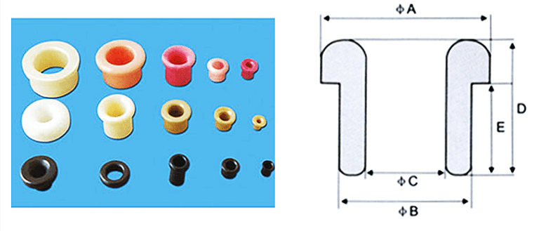 Ceramic Eyelets With Flange Manufacturering | CEROK Ceramic