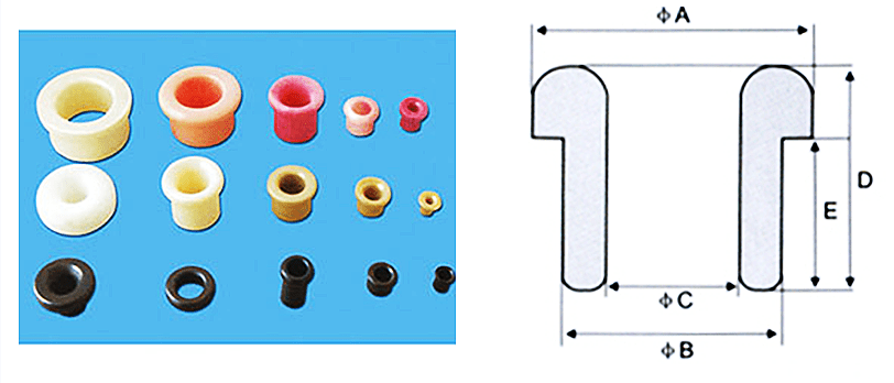 Ceramic Eyelets With Flange Manufacturering | CEROK Ceramic